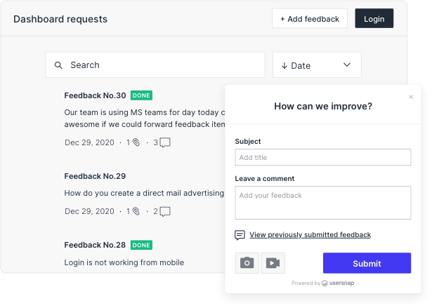 Usersnap | Your #1 Customer Feedback Software
